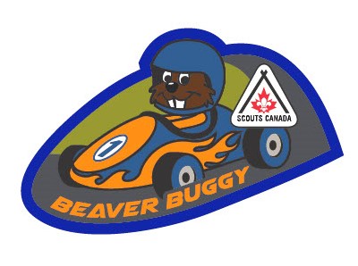 CREST - BEAVER BUGGY RACE CAR | Scouts Canada