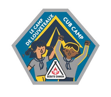 CREST - CUB CAMPING BILINGUAL | Scouts Canada