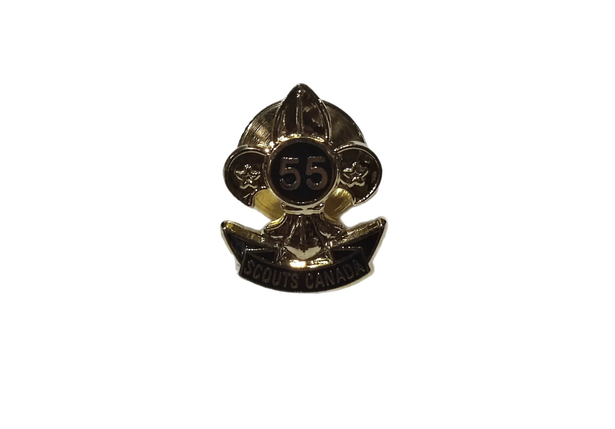 PIN - 55 YEARS SERVICE | Scouts Canada