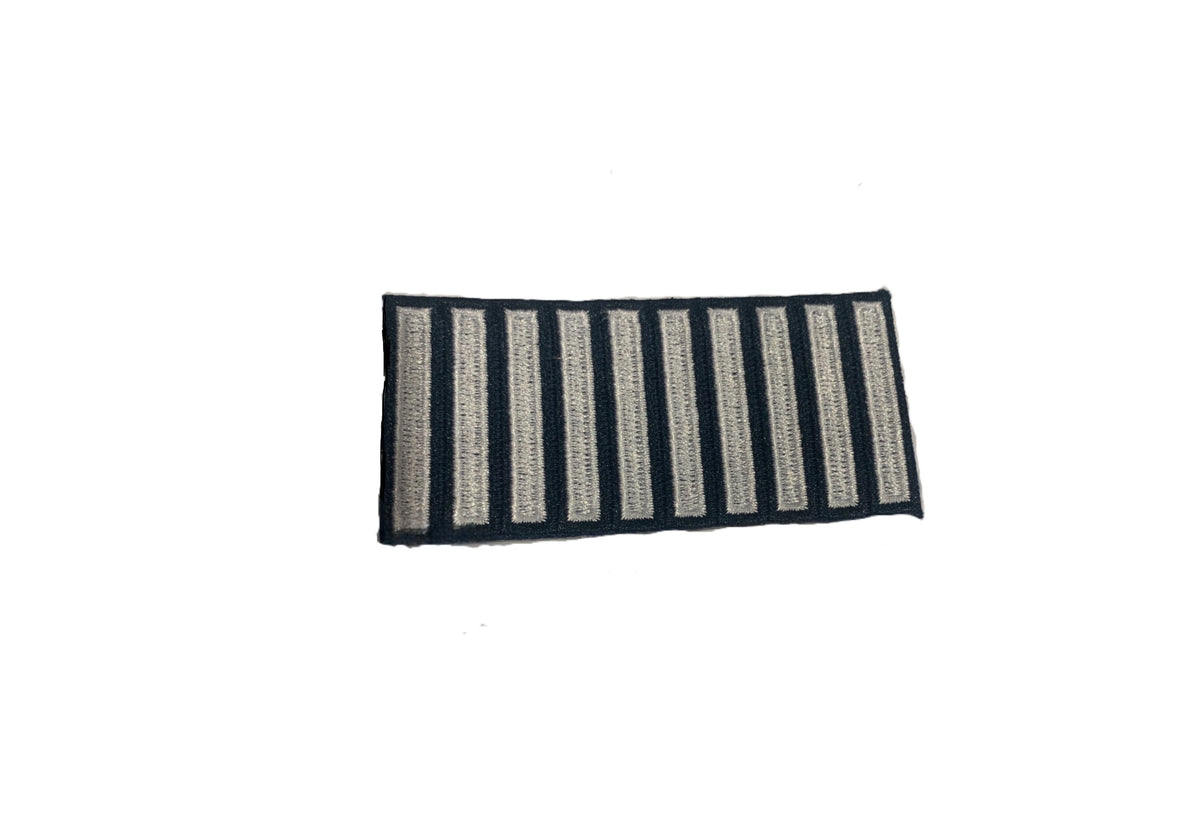 STRIP - BADGE - SERVICE BARS SILVER | Scouts Canada